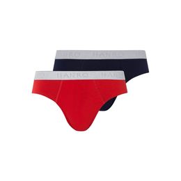 Hanro Panty 'Essentials' male Blue, Red size XL