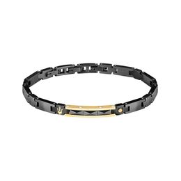 Maserati Bracelet male Black size One Size