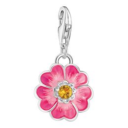 Thomas Sabo Anh&auml;nger Damen Gr&ouml;&szlig;e One Size orange / pink / silber