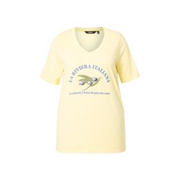 Ulla Popken Shirt female Yellow size 46-48