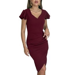 JANE's Kleid Damen Gr&ouml;&szlig;e 44/46 bordeaux