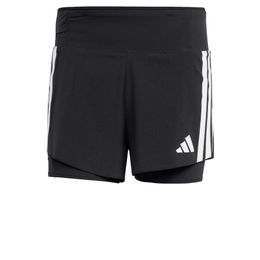 adidas Performance Sportshorts 'Adizero' Herren Gr&ouml;&szlig;e XXL gr&uuml;n / schwarz / wei&szlig;