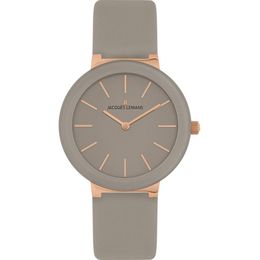 Jacques Lemans Analog Watch female Grey size One Size