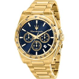 Maserati Analog Watch male Gold size One Size