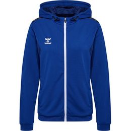 Hummel Athletic Zip-Up Hoodie 'Authentic' female Blue size S