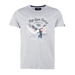 Top Gun Shirt 'TG20213024' male Grey size L