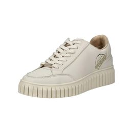 s.Oliver Sneaker Damen Gr&ouml;&szlig;e 42 ecru / silber