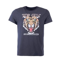 Top Gun Shirt 'TG20213017' male Blue size S