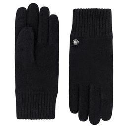 Roeckl Full Finger Gloves 'WALKHANDSCHUH MIT KASCHMIR' female Black size 8