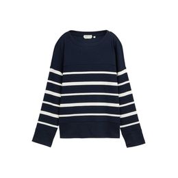 Tom Tailor Shirt Damen Gr&ouml;&szlig;e M navy / offwhite