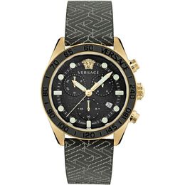 Versace Analog Watch male Black size One Size