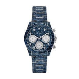 Guess Analog Watch 'Indigo' female Blue size One Size