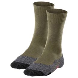 Falke Sportsocken Herren Gr&ouml;&szlig;e 44/45 graumeliert / oliv / schwarz