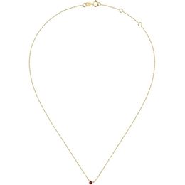 Live Diamond Kette Damen Gr&ouml;&szlig;e One Size gold / dunkelrot