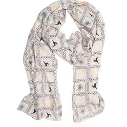 Allg&auml;u Rebell Allg&auml;u Rebell Scarf 'Trachteneleganz' female Beige size One Size
