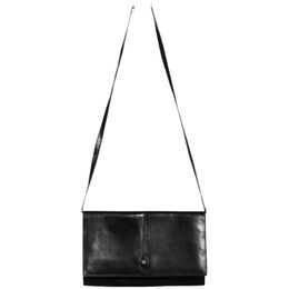 Aigner Handtasche klein Leder Damen Gr&ouml;&szlig;e One Size Second Hand schwarz