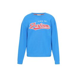 Mo ATHLSR Sweatshirt 'Back To School' Herren Gr&ouml;&szlig;e XL azur / rot / wei&szlig;