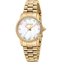 Just Cavalli Analog Watch female Gold size One Size
