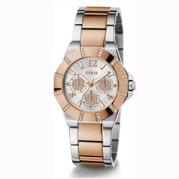 Guess Analog Watch female Gold size One Size