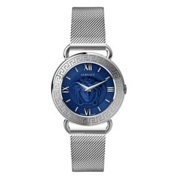 Versace Analog Watch 'Medusa' female Blue size One Size