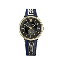Versace Analog Watch 'V-circle' male Black size One Size