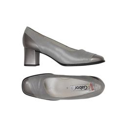 Gabor Pumps Gr&ouml;&szlig;e 39 Second Hand silber