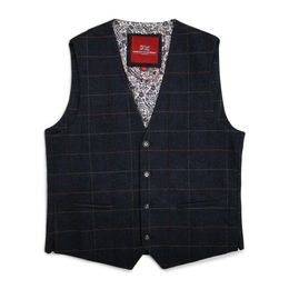 Finshley & Harding Finshley & Harding London Suit Vest 'mit Fliege und Einstecktuch' male Blue size 54