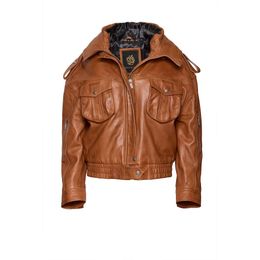 Apple of Eden Between-Season Jacket female Brown size 40