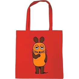 logoshirt Shopper 'Die Sendung mit der Maus' female Red size One Size