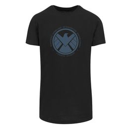F4NT4STIC Shirt 'Marvel Avengers Agent Of S.H.I.E.L.D. Logistics Division' male Black size L