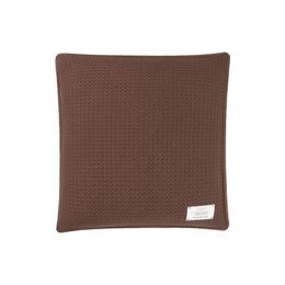 Cradle Studio Pillow 'Cosy Knit Zenda' male Brown size 50cm x 50cm