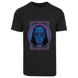 F4NT4STIC Shirt 'Harry Potter Neon Death Eater Mask' male Black size L