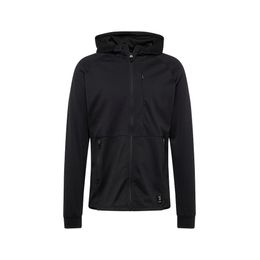 Hummel Athletic Zip-Up Hoodie 'Mt Interval' male Black size M