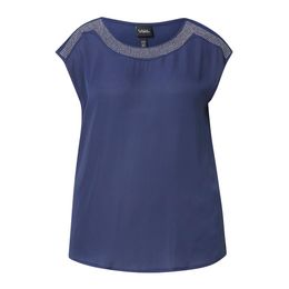 Ulla Popken T-Shirt Damen Gr&ouml;&szlig;e XXL/XXXL dunkelblau
