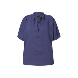 Ulla Popken Bluse Damen Gr&ouml;&szlig;e 4XL/5XL indigo