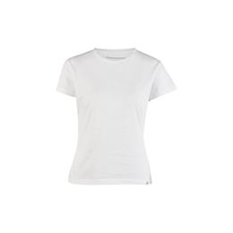 Cleptomanicx Shirt 'Slim Tee Ligull Slim' female White size XS