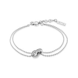 JETTE Armband Damen Gr&ouml;&szlig;e One Size silber / transparent