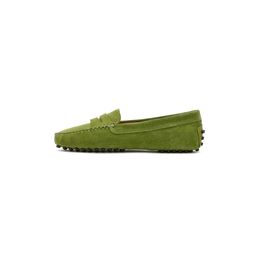 Derimod Moccasins female Green size 36