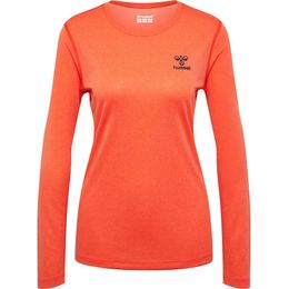 Hummel Performance Shirt 'SPRINT MEL' female Orange size XXL