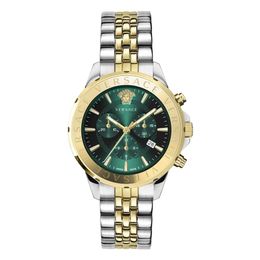 Versace Analog Watch female Gold size One Size