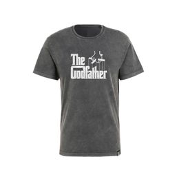 Recovered T-Shirt 'The Godfather Strings Logo' Herren Gr&ouml;&szlig;e M schwarz