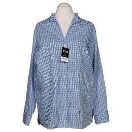 Walbusch Bluse Damen Gr&ouml;&szlig;e 5XL Second Hand hellblau