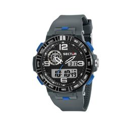 Sector Digital Watch 'EX-28' male Black size One Size