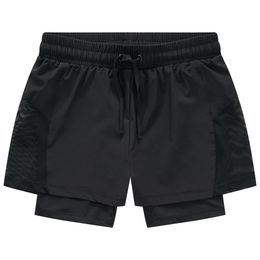 Yigga M&auml;dchen Sport-Shorts im 2-in-1-Design