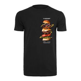 Mister Tee Shirt 'A Burger' male Black size 4XL