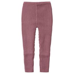 Topomini Baby Strickleggings mit Ripp-Struktur