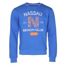Nassau Beach Club Sweatshirt ' NB22010 ' male Blue size XXXL