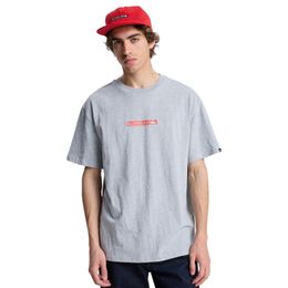 Quiksilver Herren T-Shirt "Dna Clicker"light grau heather, Gr. XS, Obermaterial: 100% Baumwolle., Shirts