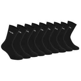 Fila Socken Damen Gr&ouml;&szlig;e 35/38 schwarz