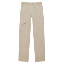 Pull&Bear Pull&bear Cargo Jeans female Beige size 46